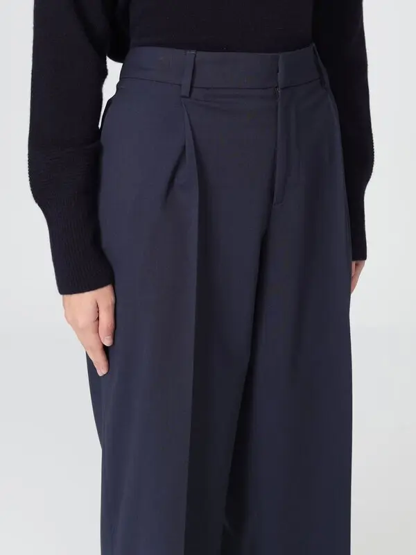 PT TORINO Wide Leg Trousers - Blue