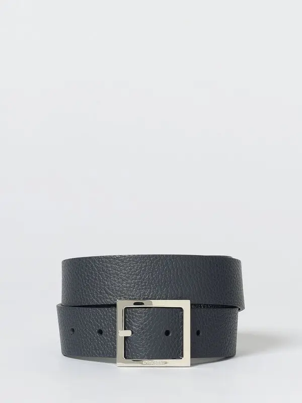 ORTIGNI Leather Belt - Blue
