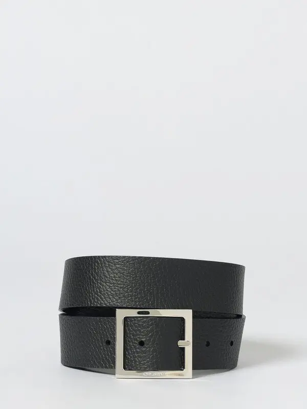 Orciani Leather Belt - Blue
