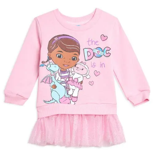 Disney Doc Mcstuffins Graphic Pullover Sweatshirt With Tutu