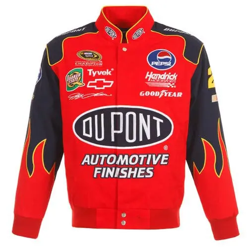 JH DESIGN Jeff Gordon Dupont Twill Driver Uniform Full-snap Jacket