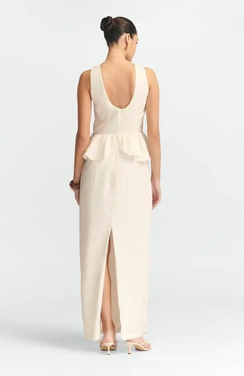 ST MRLO Aloe Maxi Dress - Cream