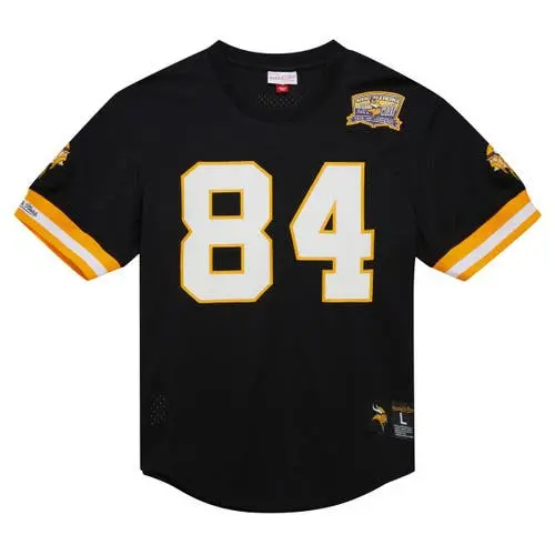Mitchell & Ness Randy Moss Minnesota Vikings Retired Player Name & Number Mesh Top