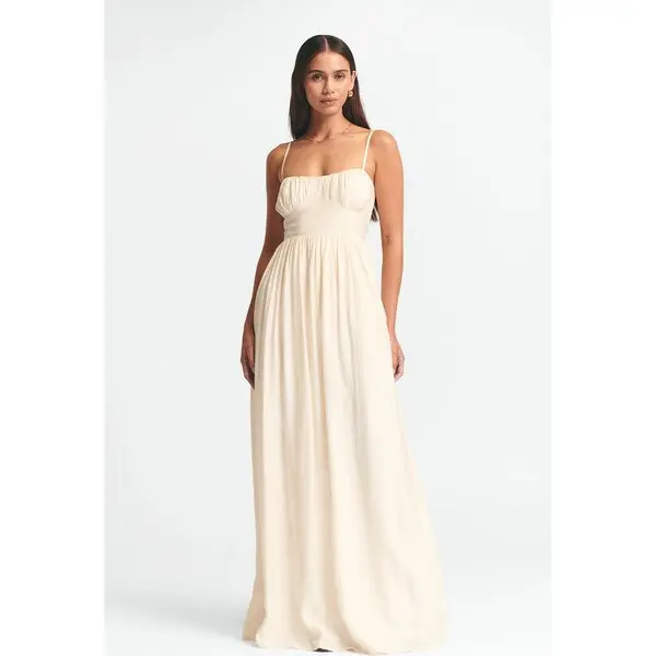 ST MRLO George Maxi Dress - Cream