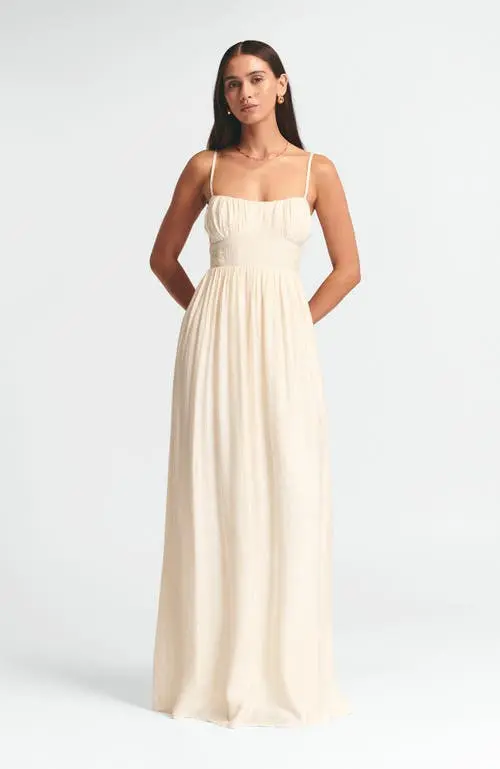 ST MRLO George Maxi Dress - Cream