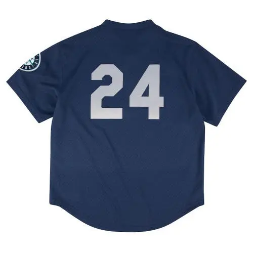 Profile Seattle Mariners Big & Tall Cooperstown Collection Mesh Batting Practice Jersey