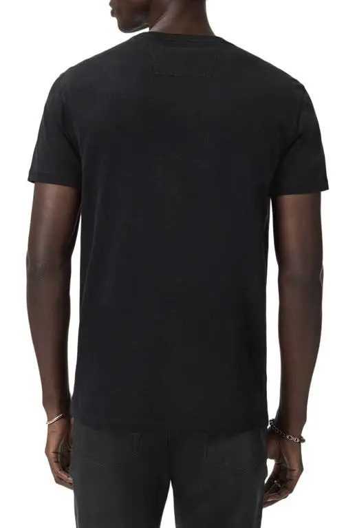 John Varvatos Deco Goddess Embellished Organic Cotton T-shirt