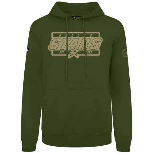LEVELWEAR Dallas Stars Podium Pullover Hoodie