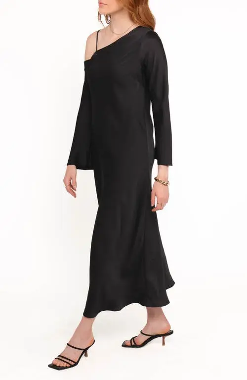 PETAL & PUP Lindra One-shoulder Maxi Dress