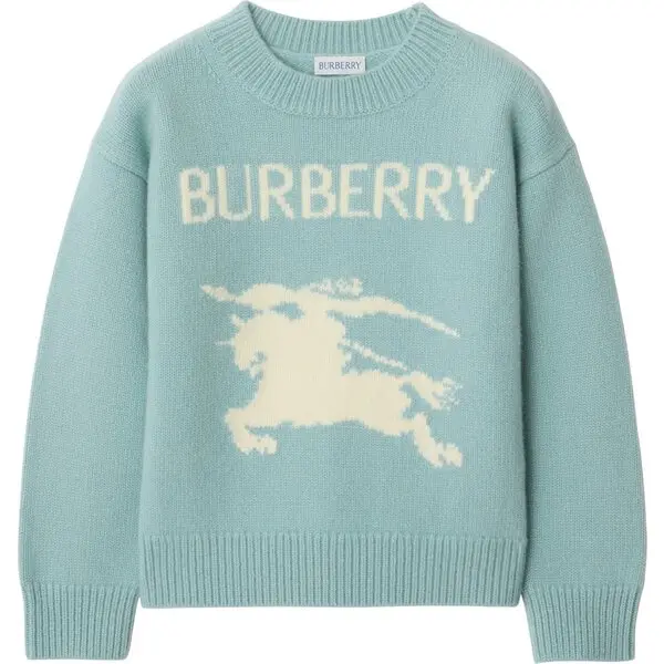Burberry Wool Cashmere Sweater - Eggshell Blue
