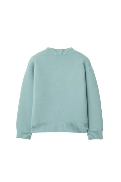 Burberry Wool Cashmere Sweater - Eggshell Blue