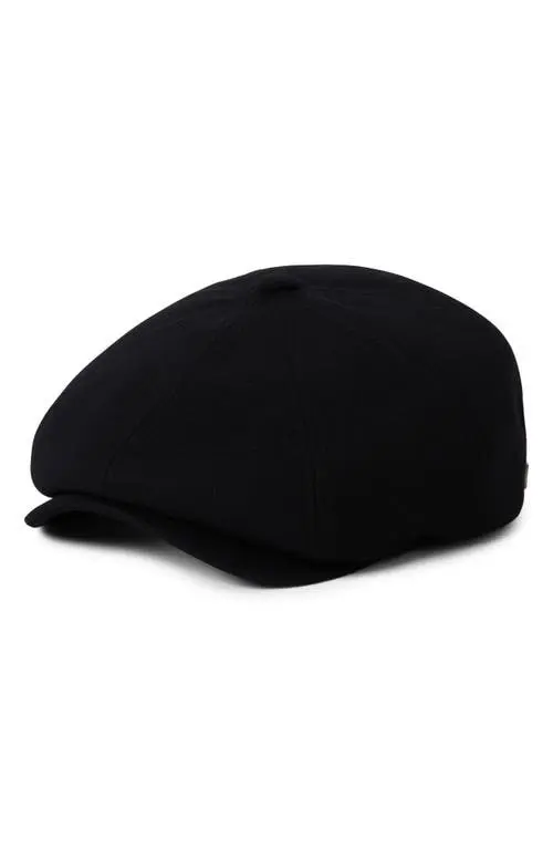 Brixton Brood Flannel Cap - Black/moss