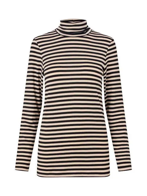 MASAI COPENHAGEN Mabrooklyn Long Sleeve Roll Neck Top