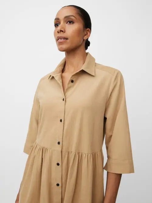 MASAI COPENHAGEN Corduroy Shirt Dress