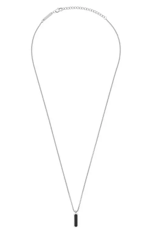 Estée Lauder Black Onyx Pendant Necklace