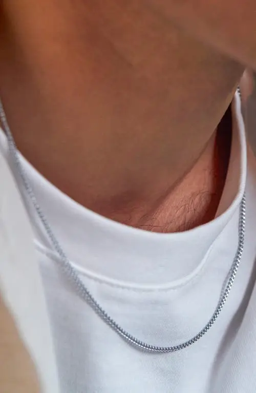 Estée Lauder Fine Curb Chain Necklace