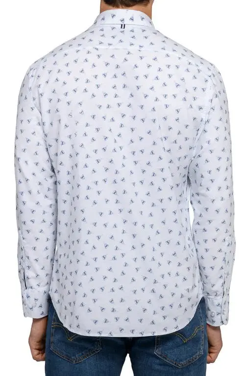 BROOKLYN BRIGADE Pug Print Oxford Basic