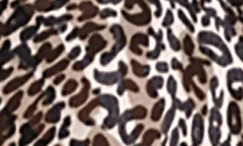 Bella Dahl Leopard Print Bishop Sleeve Shirt
