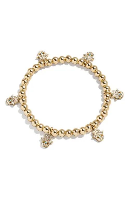 Baublebar Divine Energy Pisa Charm Bracelet - Goldtone/clear