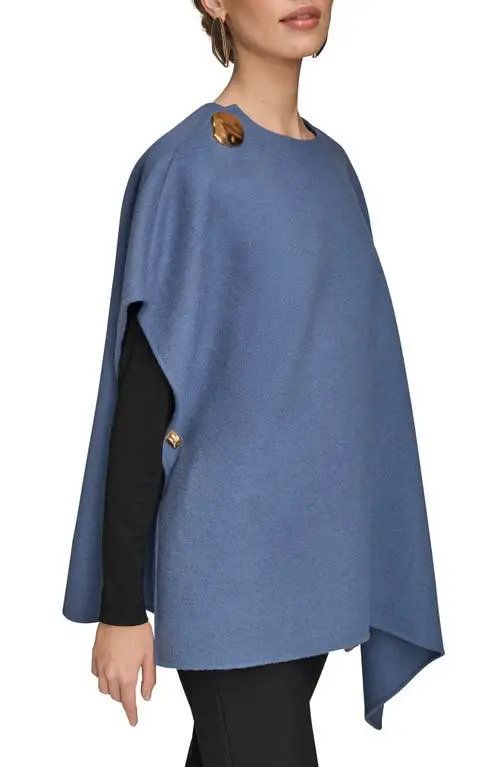 Donna Karan New York Wool-blend Cape