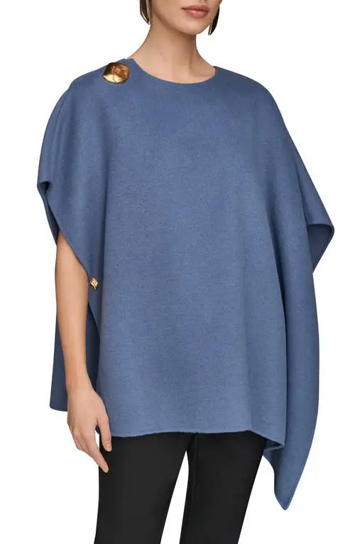 Donna Karan New York Wool-blend Cape