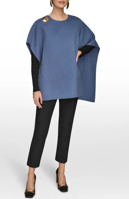 Donna Karan New York Wool-blend Cape