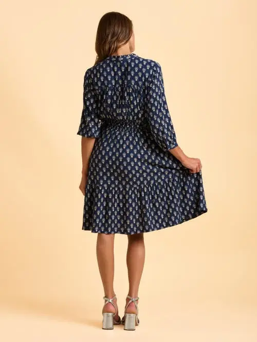 BRAKEBURN Alpine 3/4 Sleeve Dress