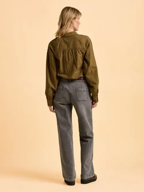 BRAKEBURN Julia Balloon Sleeve Shirt