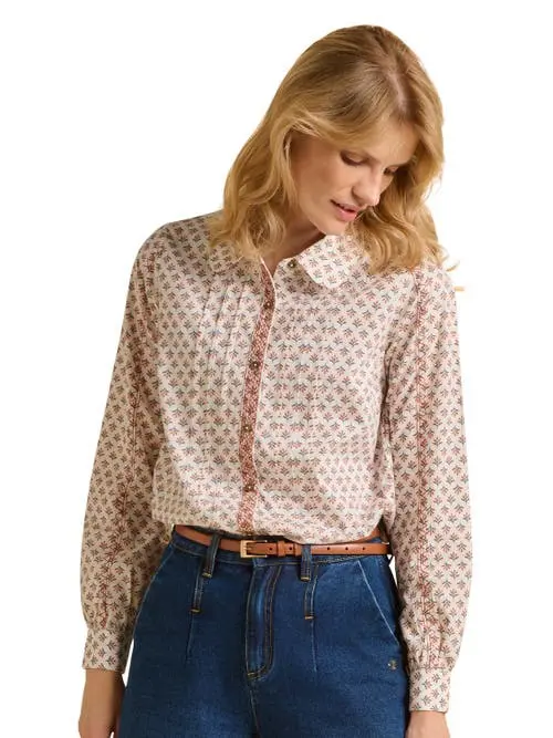 BRAKEBURN Tarja Long Sleeve Printed Shirt