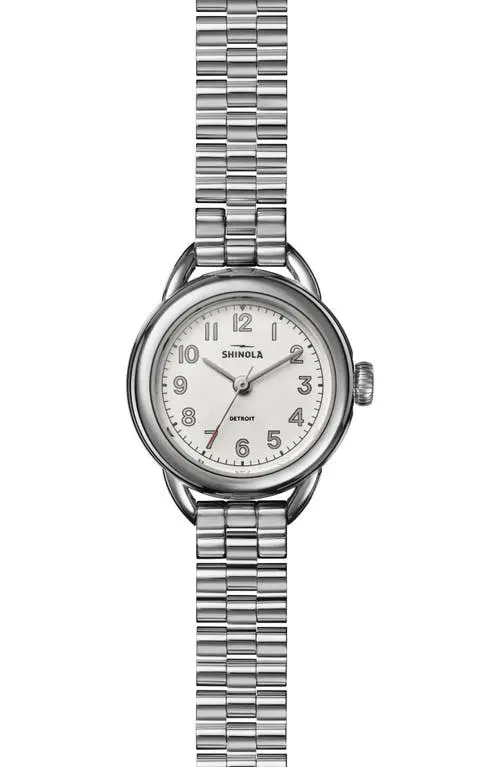 Shinola Runabout Bracelet Watch - White