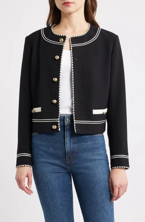 FRAME The Prim Crop Jacket
