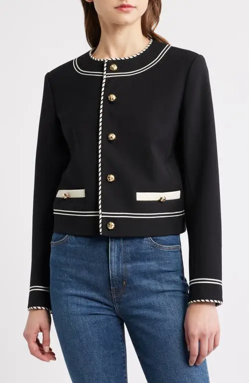 FRAME The Prim Crop Jacket