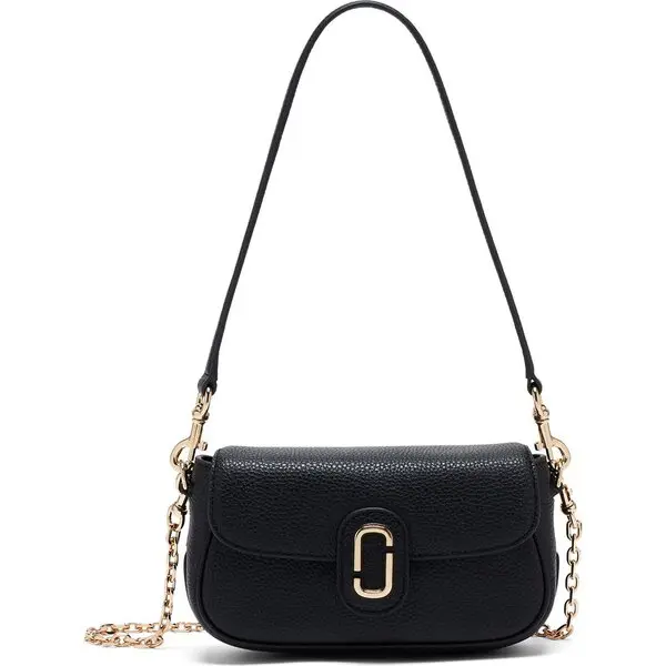 Marc Jacobs The J Marc Pebble Crossbody Bag - Black
