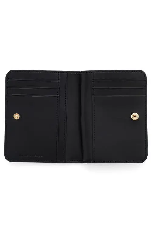 Marc Jacobs The Mini J Marc Compact Wallet - Black