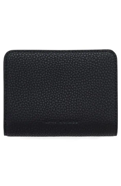 Marc Jacobs The Mini J Marc Compact Wallet - Black