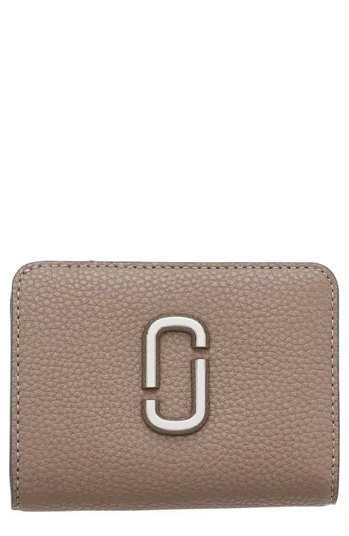 Marc Jacobs The Mini J Marc Compact Wallet - Cement