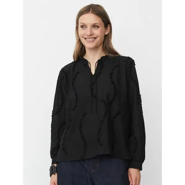 MASAI COPENHAGEN Madolvira Ruffle Detail Blouse