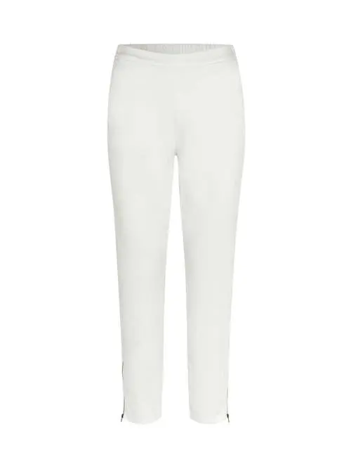 MASAI COPENHAGEN Mapadme Elastic Waist Cropped Pants - Cream