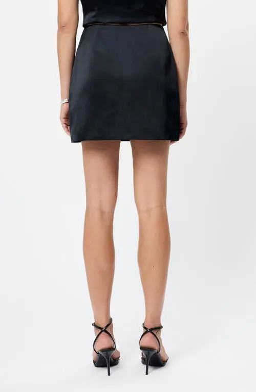French Connection Jaxon Satin Mini Skirt