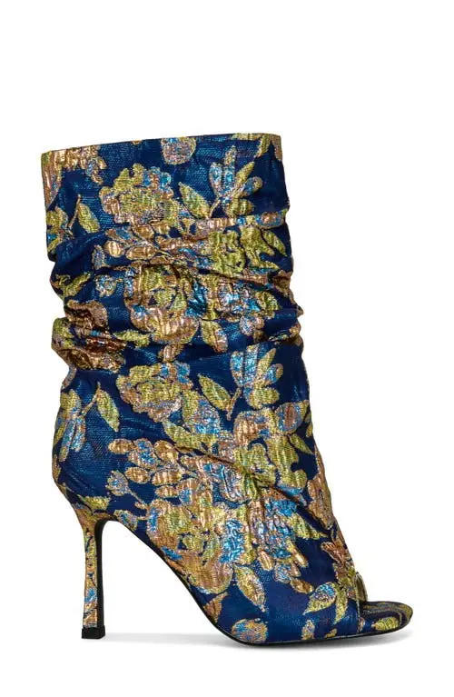 AZALEA WANG Rozsi Open Toe Slouch Bootie
