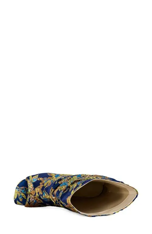 AZALEA WANG Rozsi Open Toe Slouch Bootie
