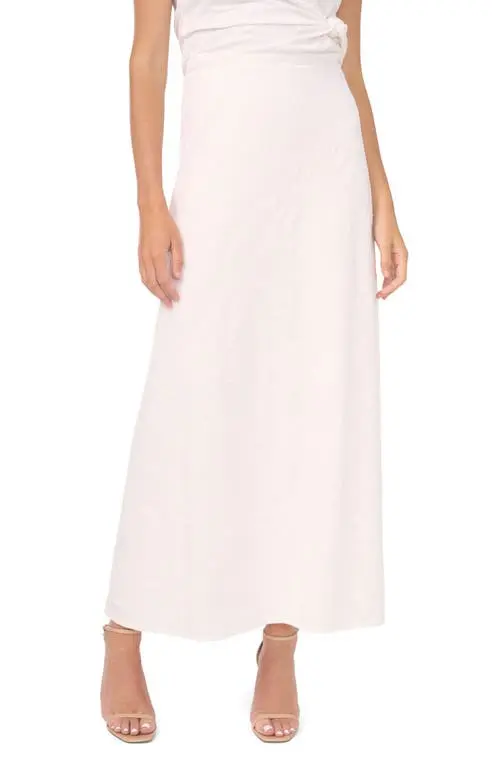 Vince Camuto A-line Maxi Skirt - New Ivory