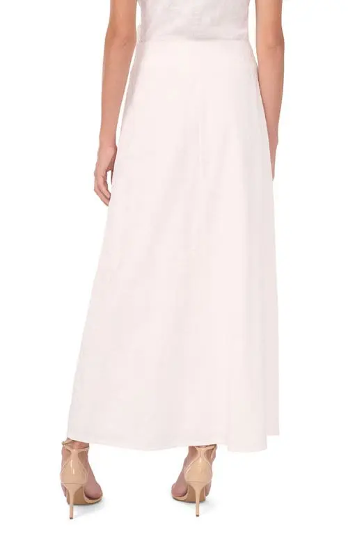 Vince Camuto A-line Maxi Skirt - New Ivory