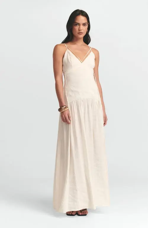 ST MRLO Paris Maxi Dress - Ivory