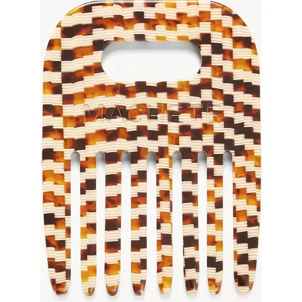 MACHETE No. 4 Comb - Tortoise Checker