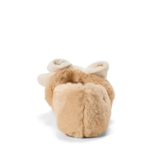 DEARFOAMS Maryjane Luxe Teddy Slippers - Latte