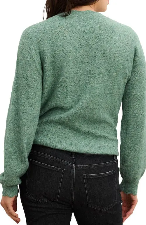 Hatch The Cozy Pointelle Snuggle Sweater