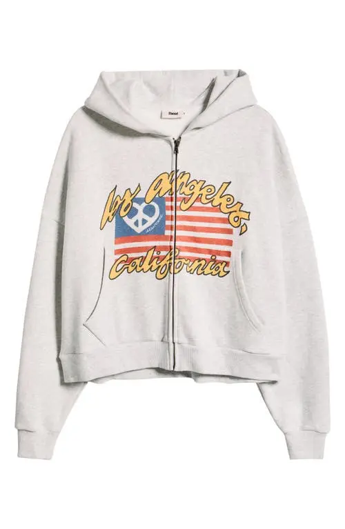 ELWOOD Flag Graphic Zip Hoodie