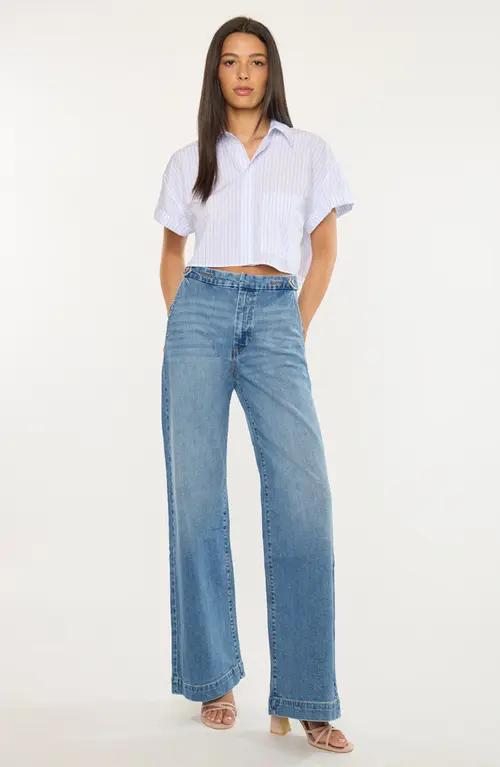 KANCAN Marnie Ultra High Rise Wide Leg Trousers