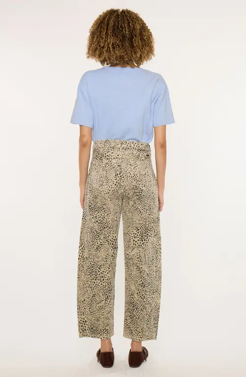 KANCAN Lydia Low Slung Barrel Jeans